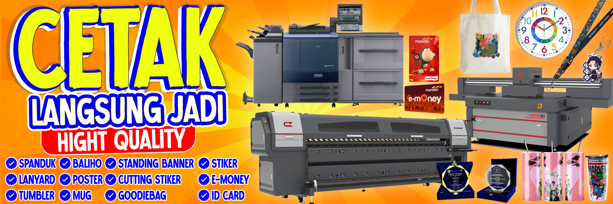 Digital Printing - Percetakan & Advertising Bekasi Terdekat Buka 24 Jam ...